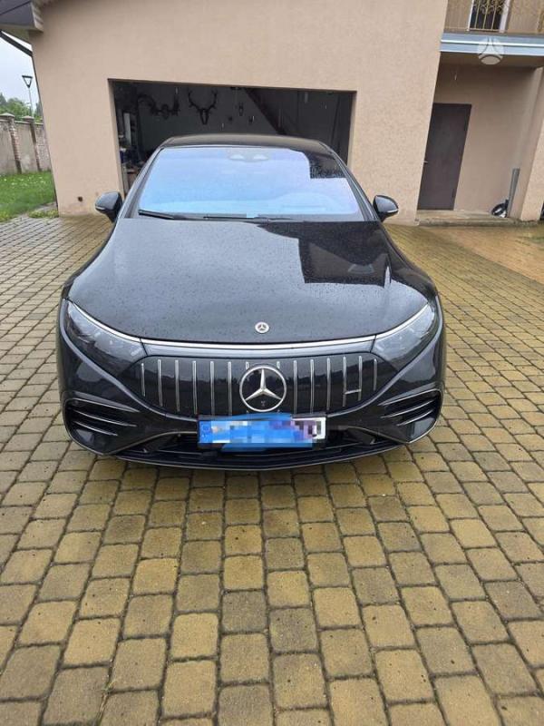 Melns Mercedes-Benz EQS 2023 Šauļi, ar dzinēja tilpumu 0.00 L un nobraukumu 31 tūkst. km par 65000 €, foto 3 vietnē AUTOMOTO.COM.LV
