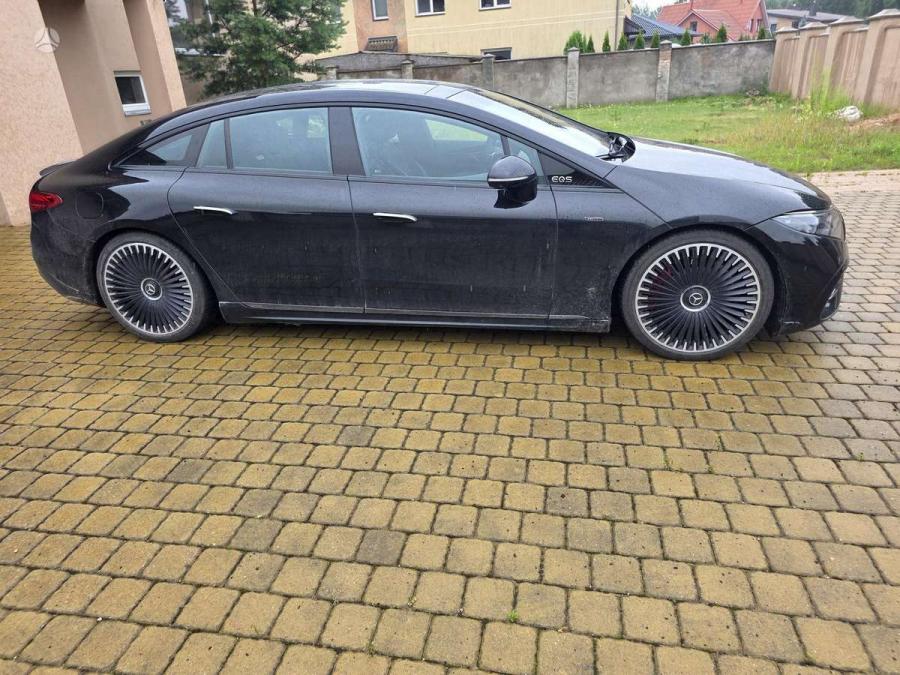Melns Mercedes-Benz EQS 2023 Šauļi, ar dzinēja tilpumu 0.00 L un nobraukumu 31 tūkst. km par 65000 €, foto 5 vietnē AUTOMOTO.COM.LV