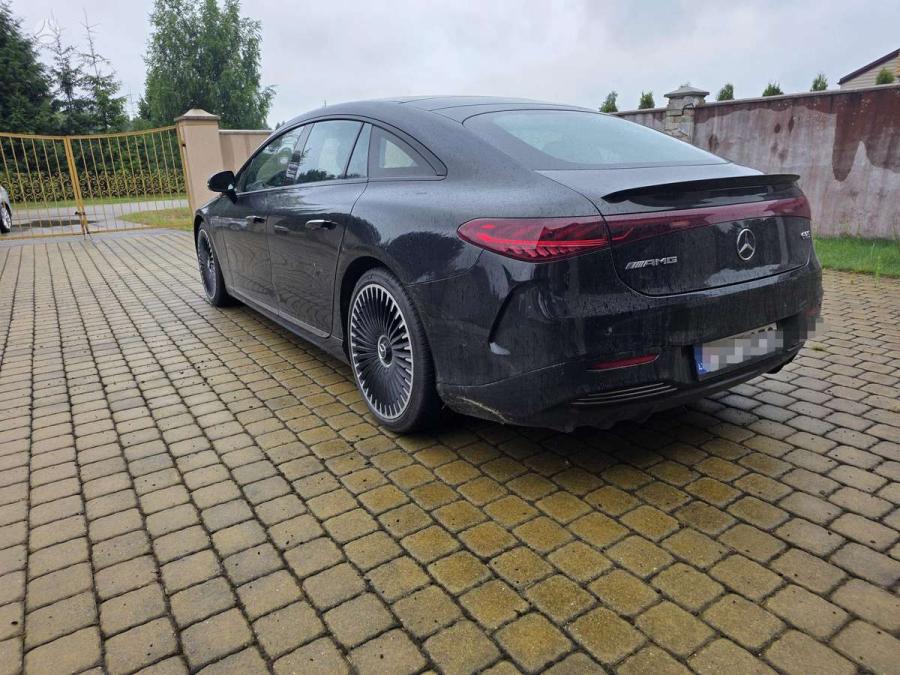 Melns Mercedes-Benz EQS 2023 Šauļi, ar dzinēja tilpumu 0.00 L un nobraukumu 31 tūkst. km par 65000 €, foto 8 vietnē AUTOMOTO.COM.LV