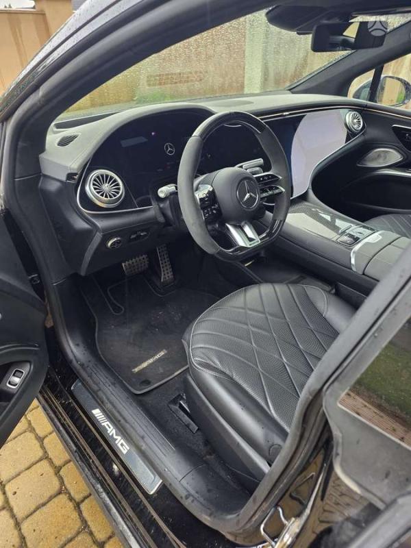 Melns Mercedes-Benz EQS 2023 Šauļi, ar dzinēja tilpumu 0.00 L un nobraukumu 31 tūkst. km par 65000 €, foto 8 vietnē AUTOMOTO.COM.LV