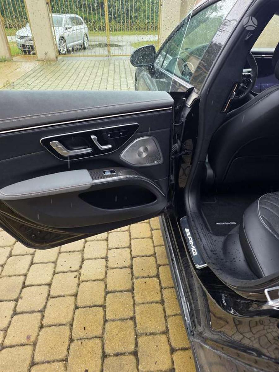 Melns Mercedes-Benz EQS 2023 Šauļi, ar dzinēja tilpumu 0.00 L un nobraukumu 31 tūkst. km par 65000 €, foto 12 vietnē AUTOMOTO.COM.LV