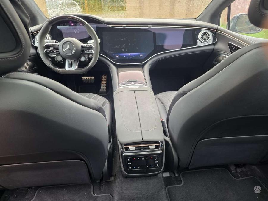 Melns Mercedes-Benz EQS 2023 Šauļi, ar dzinēja tilpumu 0.00 L un nobraukumu 31 tūkst. km par 65000 €, foto 14 vietnē AUTOMOTO.COM.LV