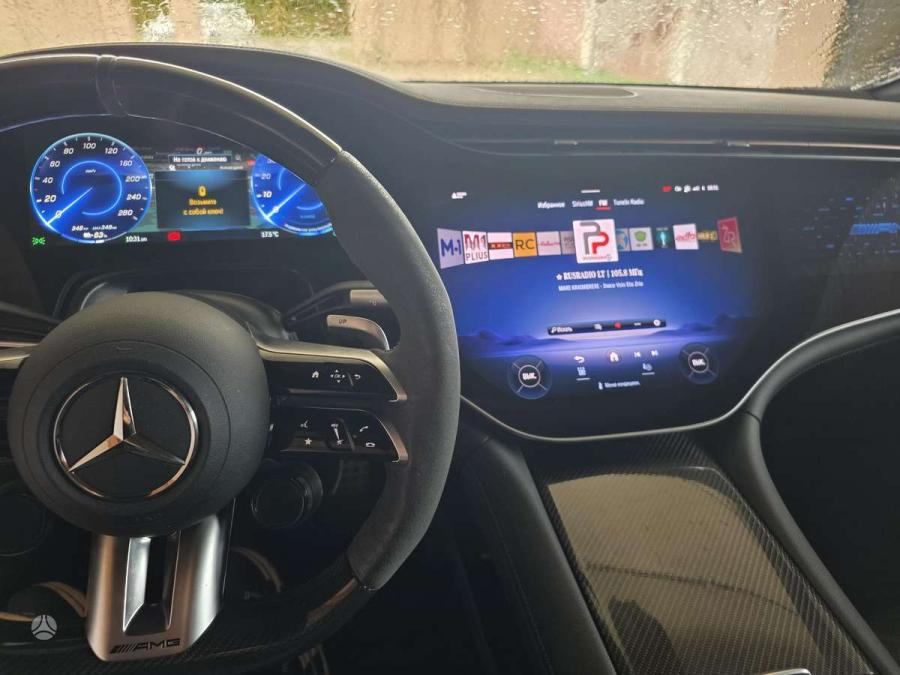 Melns Mercedes-Benz EQS 2023 Šauļi, ar dzinēja tilpumu 0.00 L un nobraukumu 31 tūkst. km par 65000 €, foto 16 vietnē AUTOMOTO.COM.LV