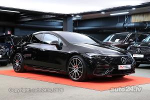 Melns Mercedes-Benz EQS 2023 Tallina, ar dzinēja tilpumu 0.00 L un nobraukumu 31 tūkst. km par 77995 €, foto 1 vietnē AUTOMOTO.COM.LV