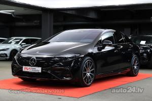 Melns Mercedes-Benz EQS 2023 Tallina, ar dzinēja tilpumu 0.00 L un nobraukumu 31 tūkst. km par 77995 €, foto 4 vietnē AUTOMOTO.COM.LV