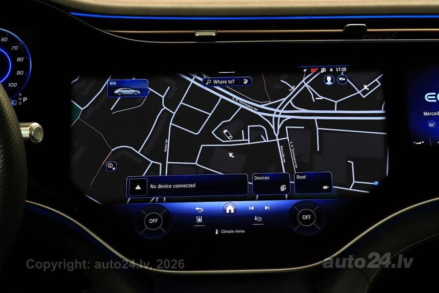 Melns Mercedes-Benz EQS 2023 Tallina, ar dzinēja tilpumu 0.00 L un nobraukumu 31 tūkst. km par 77995 €, foto 14 vietnē AUTOMOTO.COM.LV