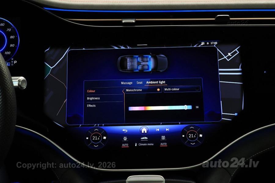 Melns Mercedes-Benz EQS 2023 Tallina, ar dzinēja tilpumu 0.00 L un nobraukumu 31 tūkst. km par 77995 €, foto 22 vietnē AUTOMOTO.COM.LV