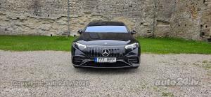 Black Mercedes-Benz EQS 2024 in Tallinn, with an engine capacity of 0.00 L and mileage of 39 thousand km for 79990 €, photo 4 on AUTOMOTO.COM.LV