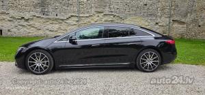 Black Mercedes-Benz EQS 2024 in Tallinn, with an engine capacity of 0.00 L and mileage of 39 thousand km for 79990 €, photo 5 on AUTOMOTO.COM.LV