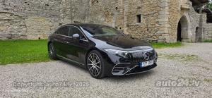 Black Mercedes-Benz EQS 2024 in Tallinn, with an engine capacity of 0.00 L and mileage of 39 thousand km for 79990 €, photo 7 on AUTOMOTO.COM.LV