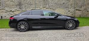 Black Mercedes-Benz EQS 2024 in Tallinn, with an engine capacity of 0.00 L and mileage of 39 thousand km for 79990 €, photo 8 on AUTOMOTO.COM.LV