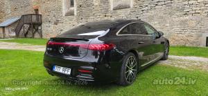 Black Mercedes-Benz EQS 2024 in Tallinn, with an engine capacity of 0.00 L and mileage of 39 thousand km for 79990 €, photo 14 on AUTOMOTO.COM.LV