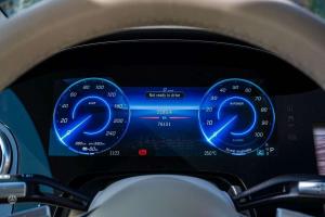 Blue Mercedes-Benz EQS 2023 in Klaipeda, with an engine capacity of 0.00 L and mileage of 78 thousand km for 65900 €, photo 10 on AUTOMOTO.COM.LV