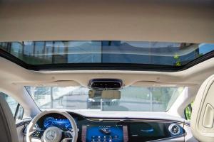 Blue Mercedes-Benz EQS 2023 in Klaipeda, with an engine capacity of 0.00 L and mileage of 78 thousand km for 65900 €, photo 17 on AUTOMOTO.COM.LV
