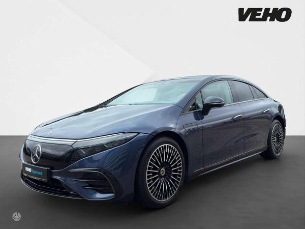 Blue Mercedes-Benz EQS 2022 in Vilnius, with an engine capacity of 0.00 L and mileage of 120 thousand km for 49999 €, photo 1 on AUTOMOTO.COM.LV