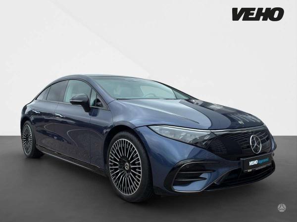 Blue Mercedes-Benz EQS 2022 in Vilnius, with an engine capacity of 0.00 L and mileage of 120 thousand km for 49999 €, photo 7 on AUTOMOTO.COM.LV
