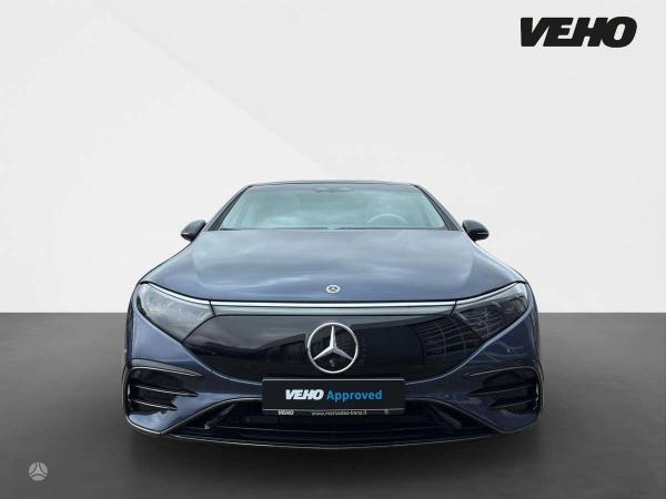 Blue Mercedes-Benz EQS 2022 in Vilnius, with an engine capacity of 0.00 L and mileage of 120 thousand km for 49999 €, photo 8 on AUTOMOTO.COM.LV