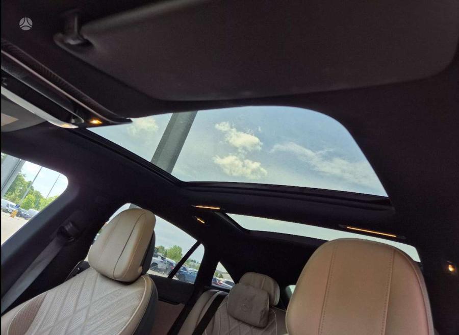Green Mercedes-Benz EQS 2025 in Klaipeda, with an engine capacity of 0.00 L and mileage of 24 thousand km for 37250 €, photo 11 on AUTOMOTO.COM.LV