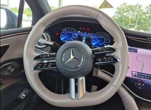 Green Mercedes-Benz EQS 2025 in Klaipeda, with an engine capacity of 0.00 L and mileage of 24 thousand km for 37250 €, photo 12 on AUTOMOTO.COM.LV