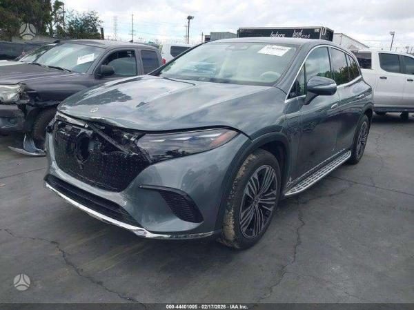 Pelēks Mercedes-Benz EQS 2023 Viļņa, ar dzinēja tilpumu 0.00 L un nobraukumu 38 tūkst. km par 41900 €, foto 1 vietnē AUTOMOTO.COM.LV