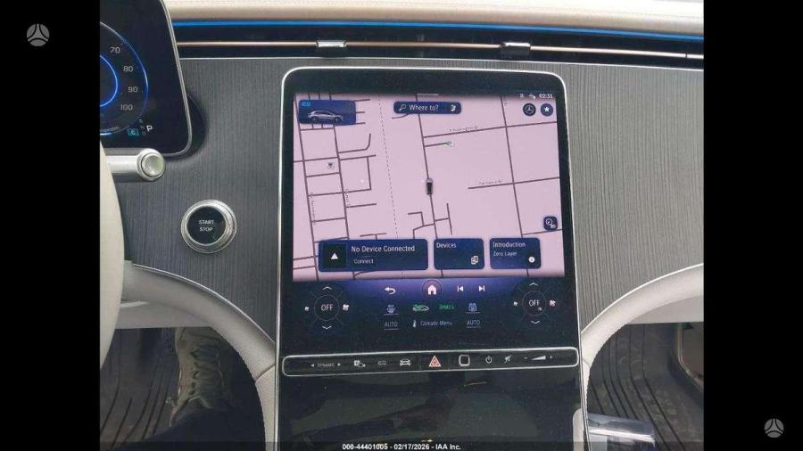 Pelēks Mercedes-Benz EQS 2023 Viļņa, ar dzinēja tilpumu 0.00 L un nobraukumu 38 tūkst. km par 41900 €, foto 16 vietnē AUTOMOTO.COM.LV