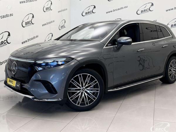 Grey Mercedes-Benz EQS 2023 in Vilnius, with an engine capacity of 0.00 L and mileage of 23 thousand km for 61900 €, photo 1 on AUTOMOTO.COM.LV