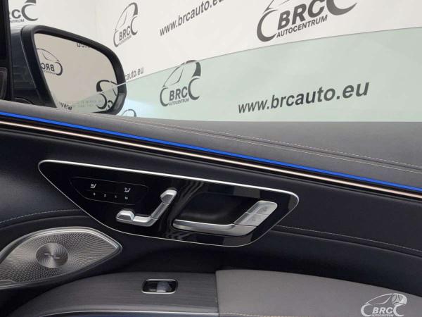 Grey Mercedes-Benz EQS 2023 in Vilnius, with an engine capacity of 0.00 L and mileage of 23 thousand km for 61900 €, photo 10 on AUTOMOTO.COM.LV