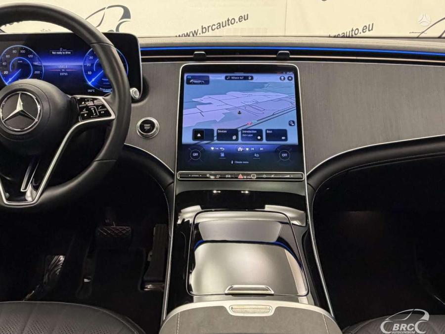 Pelēks Mercedes-Benz EQS 2023 Viļņa, ar dzinēja tilpumu 0.00 L un nobraukumu 23 tūkst. km par 61900 €, foto 23 vietnē AUTOMOTO.COM.LV