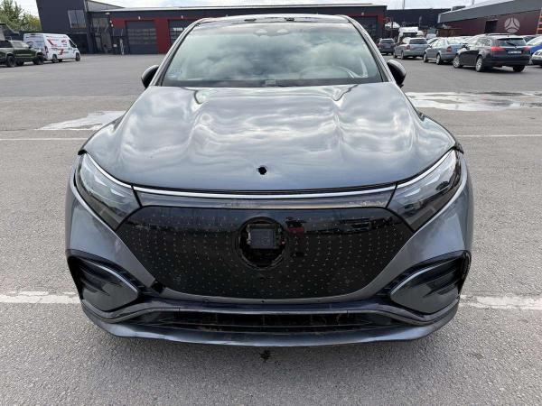 Grey Mercedes-Benz EQS 2023 in Kaunas, with an engine capacity of 0.00 L and mileage of 0 thousand km for 15500 €, photo 2 on AUTOMOTO.COM.LV