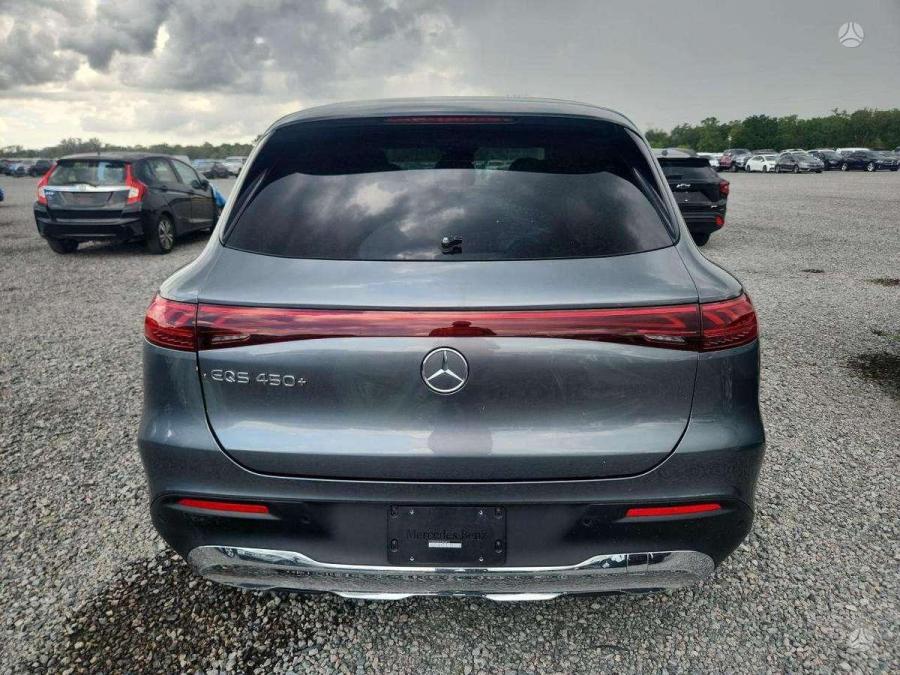 Grey Mercedes-Benz EQS 2023 in Vilnius, with an engine capacity of 0.00 L and mileage of 35 thousand km for 39200 €, photo 6 on AUTOMOTO.COM.LV