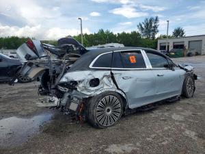 Grey Mercedes-Benz EQS 2024 in Vilnius, with an engine capacity of 0.00 L and mileage of 0 thousand km for 23595 €, photo 3 on AUTOMOTO.COM.LV
