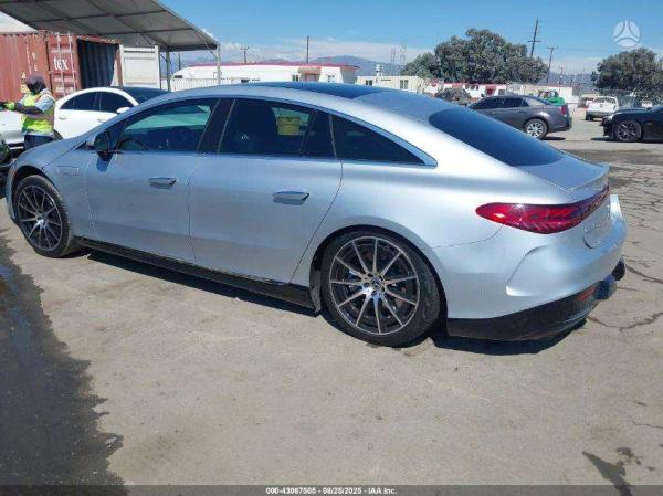 Grey Mercedes-Benz EQS 2022 in Siauliai, with an engine capacity of 0.00 L and mileage of 50 thousand km for 34969 €, photo 2 on AUTOMOTO.COM.LV