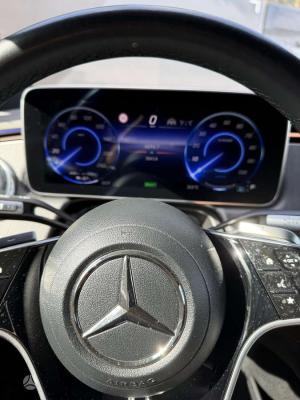 Pelēks Mercedes-Benz EQS 2023 Viļņa, ar dzinēja tilpumu 0.00 L un nobraukumu 37 tūkst. km par 55000 €, foto 7 vietnē AUTOMOTO.COM.LV