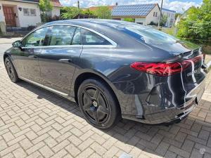 Grey Mercedes-Benz EQS 2022 in Kaunas, with an engine capacity of 0.00 L and mileage of 193 thousand km for 36900 €, photo 4 on AUTOMOTO.COM.LV