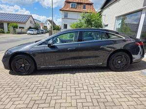 Grey Mercedes-Benz EQS 2022 in Kaunas, with an engine capacity of 0.00 L and mileage of 193 thousand km for 36900 €, photo 10 on AUTOMOTO.COM.LV