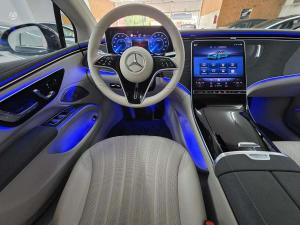 Grey Mercedes-Benz EQS 2022 in Kaunas, with an engine capacity of 0.00 L and mileage of 193 thousand km for 36900 €, photo 20 on AUTOMOTO.COM.LV