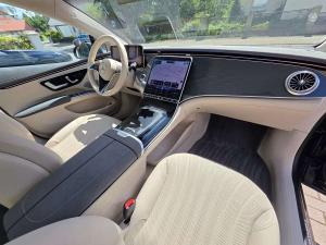 Grey Mercedes-Benz EQS 2022 in Kaunas, with an engine capacity of 0.00 L and mileage of 193 thousand km for 36900 €, photo 25 on AUTOMOTO.COM.LV