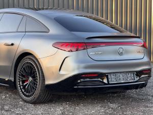 Grey Mercedes-Benz EQS 2023 in Kaunas, with an engine capacity of 0.00 L and mileage of 58 thousand km for 60500 €, photo 9 on AUTOMOTO.COM.LV