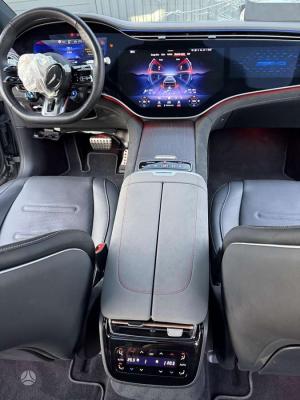Grey Mercedes-Benz EQS 2023 in Kaunas, with an engine capacity of 0.00 L and mileage of 58 thousand km for 60500 €, photo 39 on AUTOMOTO.COM.LV