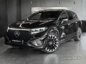 Black Mercedes-Benz EQS SUV 2022 in Tallinn, with an engine capacity of 0.00 L and mileage of 71 thousand km for 84900 €, photo  on AUTOMOTO.COM.LV