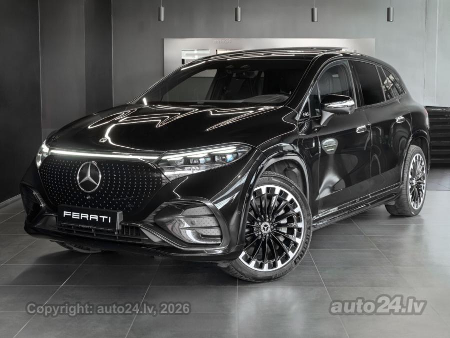 Черный Мерседес EQS SUV 2022 в Таллин, объемом двигателя 0.00 л и пробегом 71 тыс. км за 84900 €, фото 1 на AUTOMOTO.COM.LV