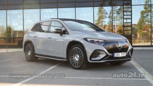 Серый Мерседес EQS SUV 2024 в Таллин, объемом двигателя 0.00 л и пробегом 43 тыс. км за 99000 €, фото  на AUTOMOTO.COM.LV
