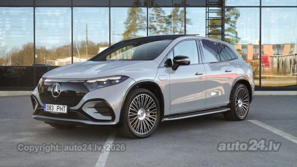 Pelēks Mercedes-Benz EQS SUV 2024 Tallina, ar dzinēja tilpumu 0.00 L un nobraukumu 43 tūkst. km par 99000 €, foto 2 vietnē AUTOMOTO.COM.LV