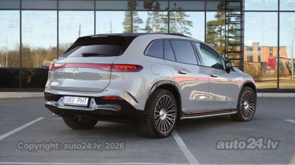 Pelēks Mercedes-Benz EQS SUV 2024 Tallina, ar dzinēja tilpumu 0.00 L un nobraukumu 43 tūkst. km par 99000 €, foto 3 vietnē AUTOMOTO.COM.LV