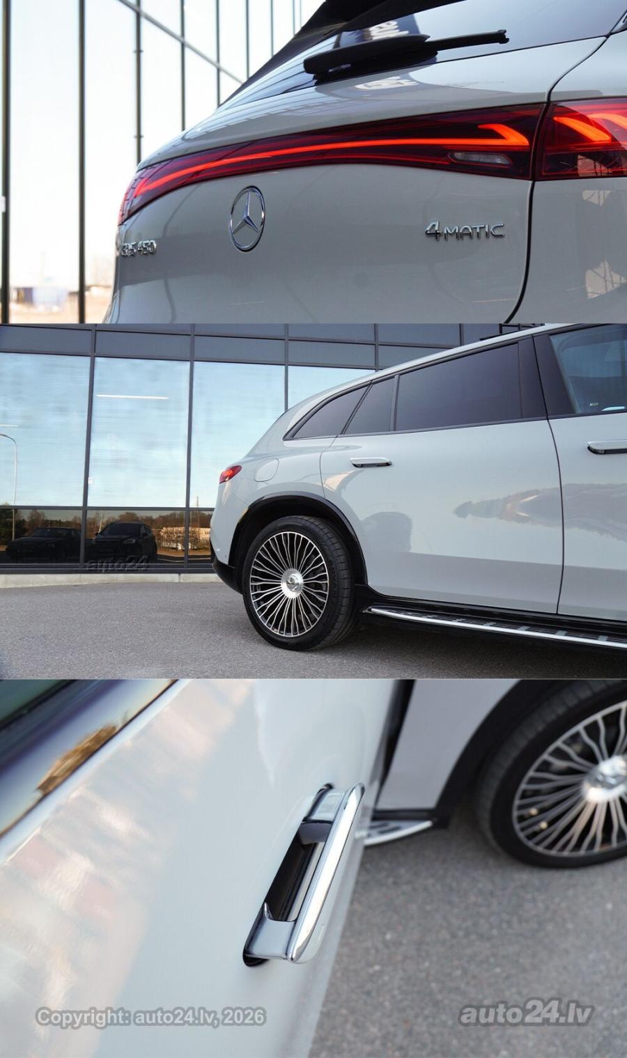 Pelēks Mercedes-Benz EQS SUV 2024 Tallina, ar dzinēja tilpumu 0.00 L un nobraukumu 43 tūkst. km par 99000 €, foto 11 vietnē AUTOMOTO.COM.LV