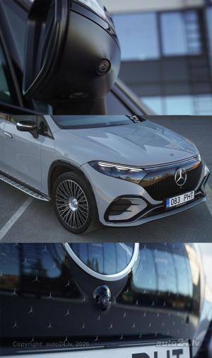 Pelēks Mercedes-Benz EQS SUV 2024 Tallina, ar dzinēja tilpumu 0.00 L un nobraukumu 43 tūkst. km par 99000 €, foto 12 vietnē AUTOMOTO.COM.LV