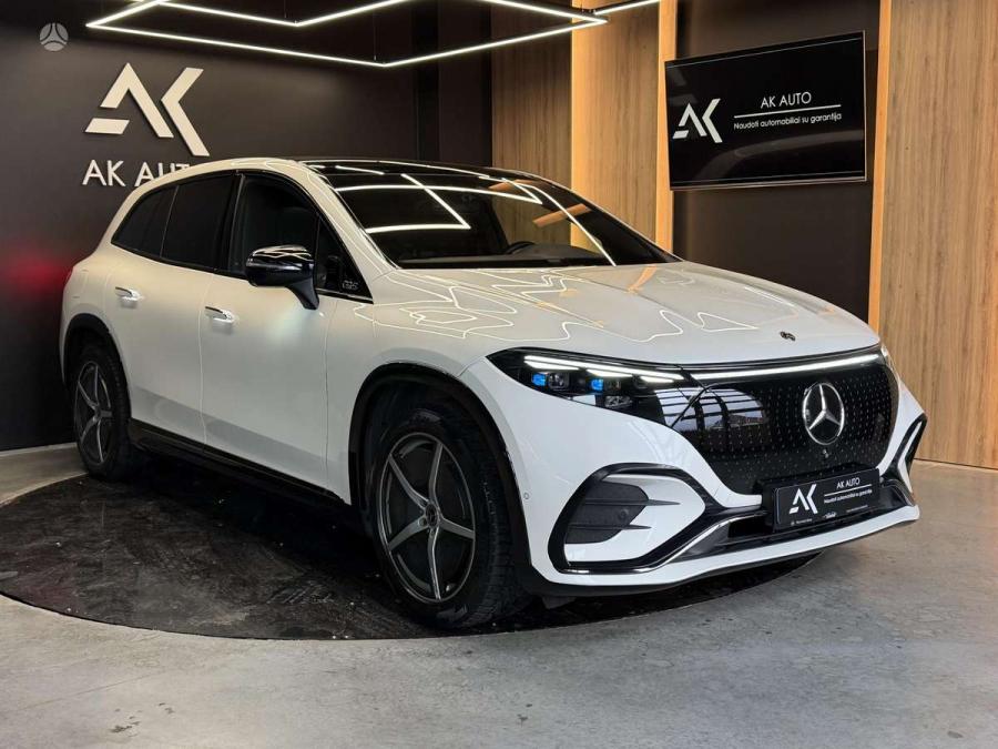 Balts Mercedes-Benz EQS 2023 Kauņa, ar dzinēja tilpumu 0.00 L un nobraukumu 36 tūkst. km par 90990 €, foto 2 vietnē AUTOMOTO.COM.LV