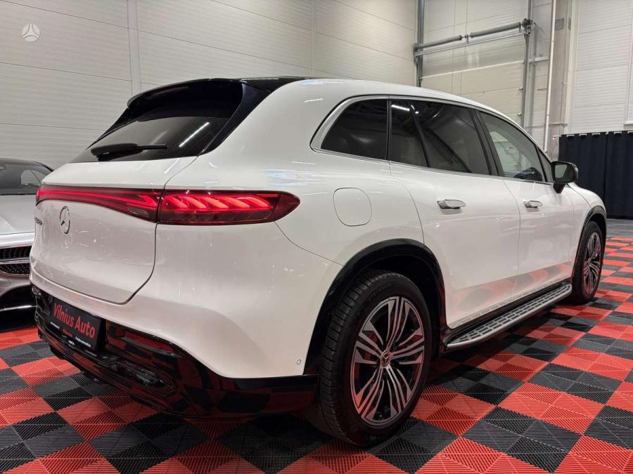 White Mercedes-Benz EQS 2023 in Vilnius, with an engine capacity of 0.00 L and mileage of 86 thousand km for 64990 €, photo 5 on AUTOMOTO.COM.LV