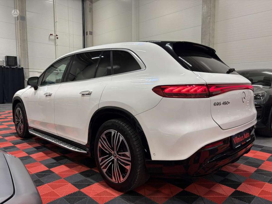 White Mercedes-Benz EQS 2023 in Vilnius, with an engine capacity of 0.00 L and mileage of 86 thousand km for 64990 €, photo 7 on AUTOMOTO.COM.LV