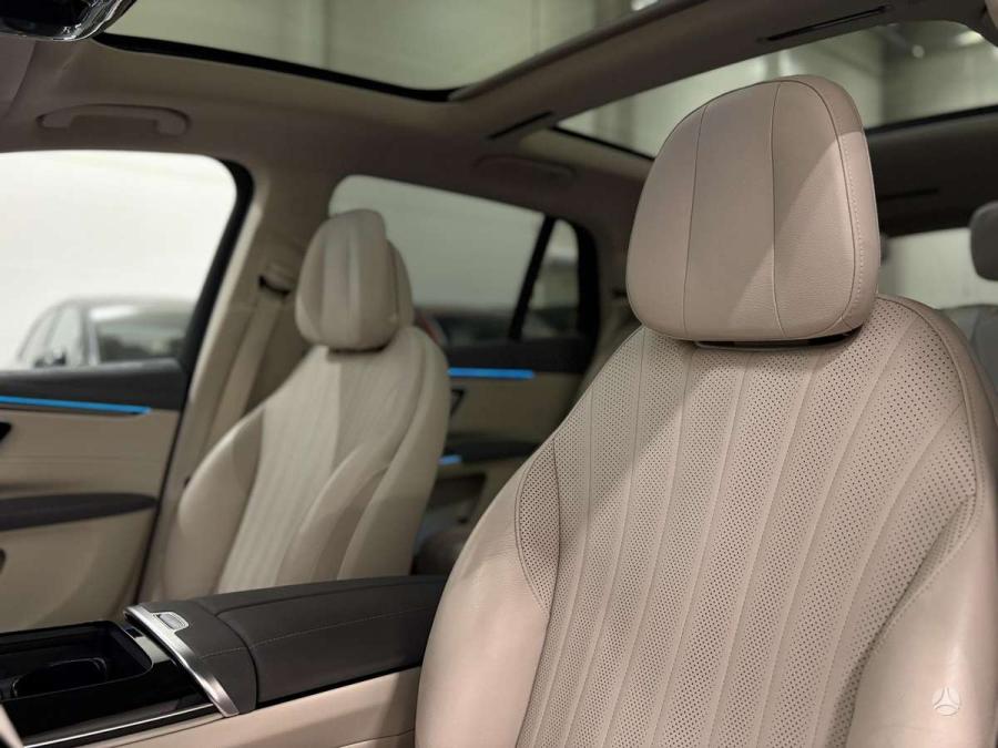 White Mercedes-Benz EQS 2023 in Vilnius, with an engine capacity of 0.00 L and mileage of 86 thousand km for 64990 €, photo 17 on AUTOMOTO.COM.LV